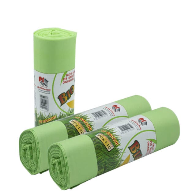 Sacchetti biodegradabili per organico 70x110cm